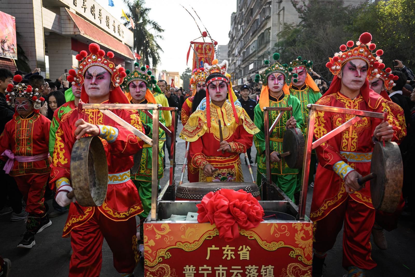 Photos｜Traditional folklore enlivens Chinese New Year in Jieyang ...