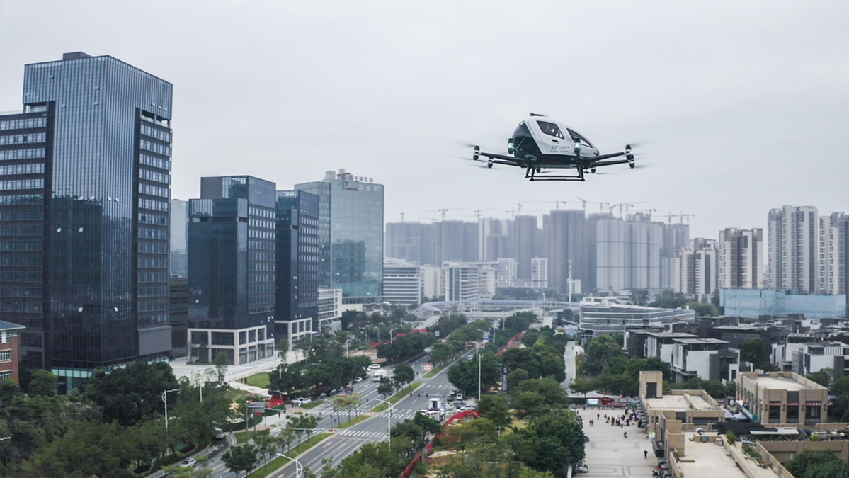 Autonomous aerial vehicle firm EHang launches smart air mobility ...