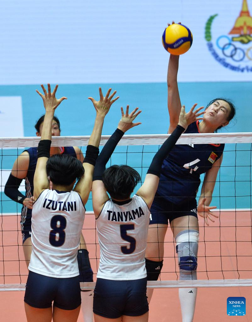 China sweeps Japan to win Asian Women's U18 Volleyball Championship | GDToday