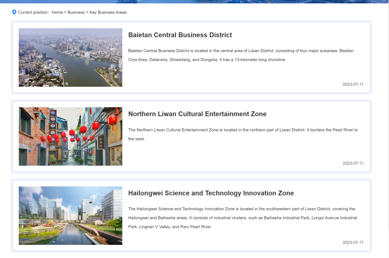 Guangzhou's Liwan government launches English website | GDToday
