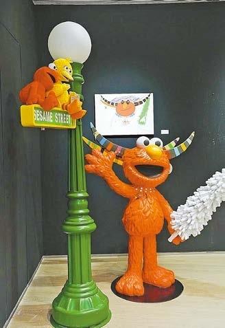 Cookie Monster pops up with 'Sesame Street' in Shenzhen Cookie Monster pops up with 'Sesame Street' in Shenzhen
