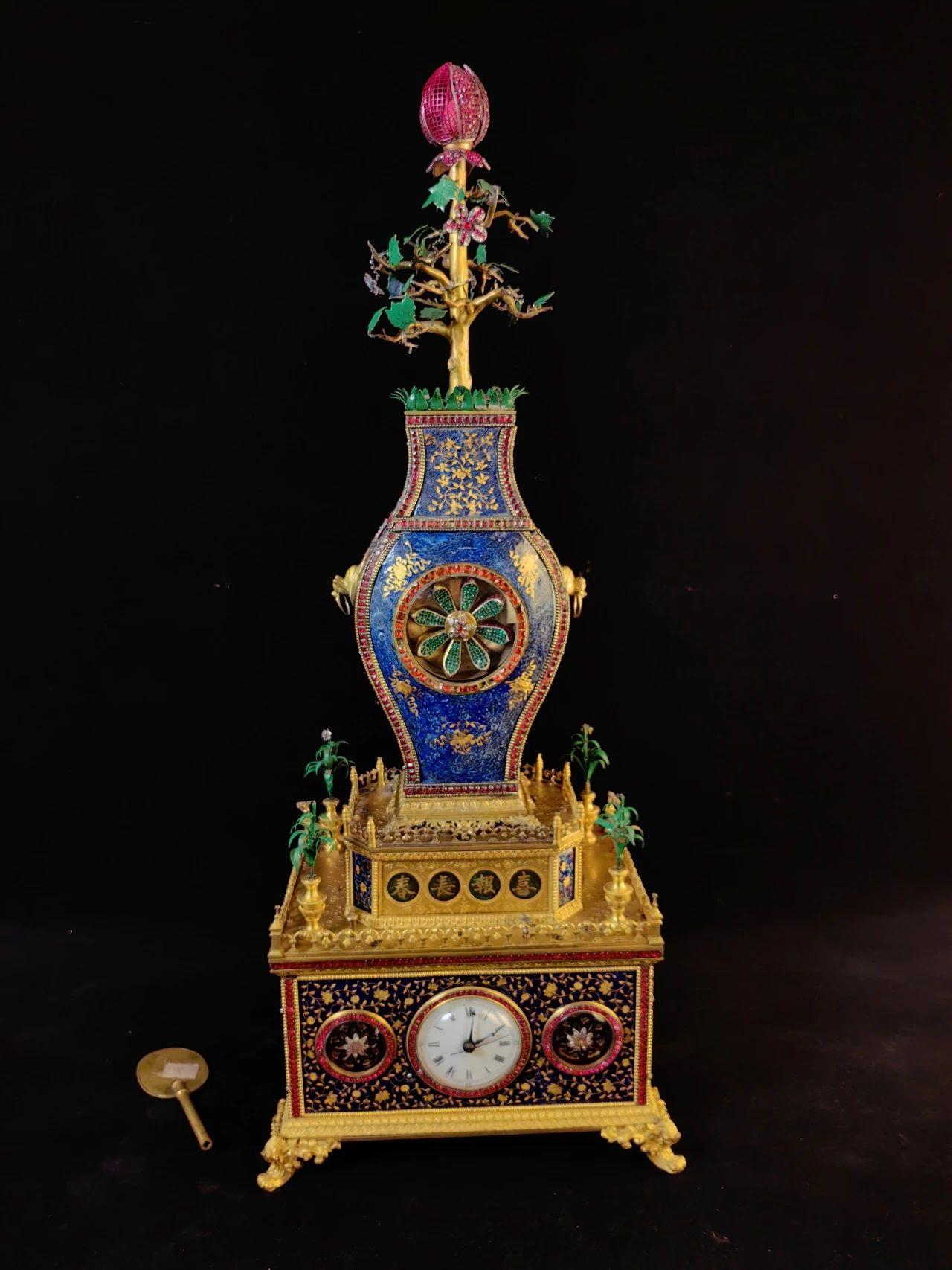 Embracing the new year: Ancient Guangzhou enamel clock to ring again ...