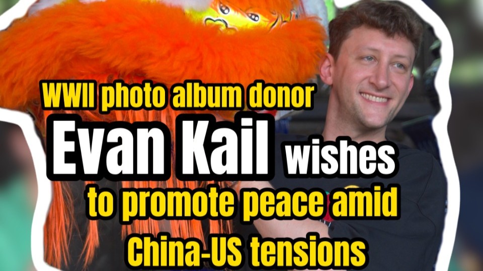 WWII photo album donor Evan Kail wishes to promote peace amid China-US tensions | GDToday