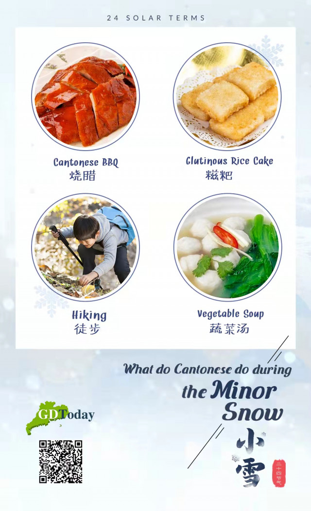 What do Cantonese do during Minor Snow?_www.newsgd.com
